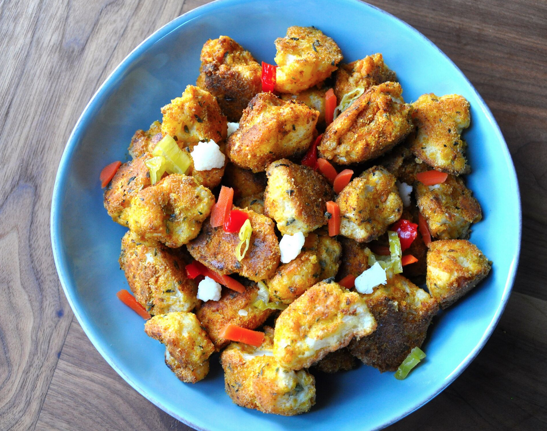 Faux Fried Cauliflower - Real Healthy Recipes
