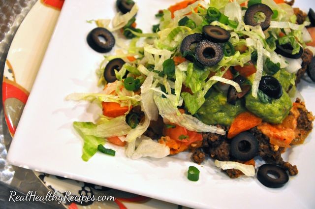 Real Healthy Taco Casserole - Real Healthy Recipes