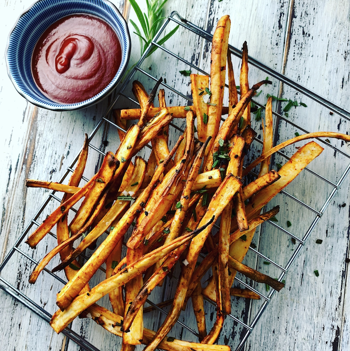 How to make HEALTHY FRENCH FRIES! - Real Healthy Recipes