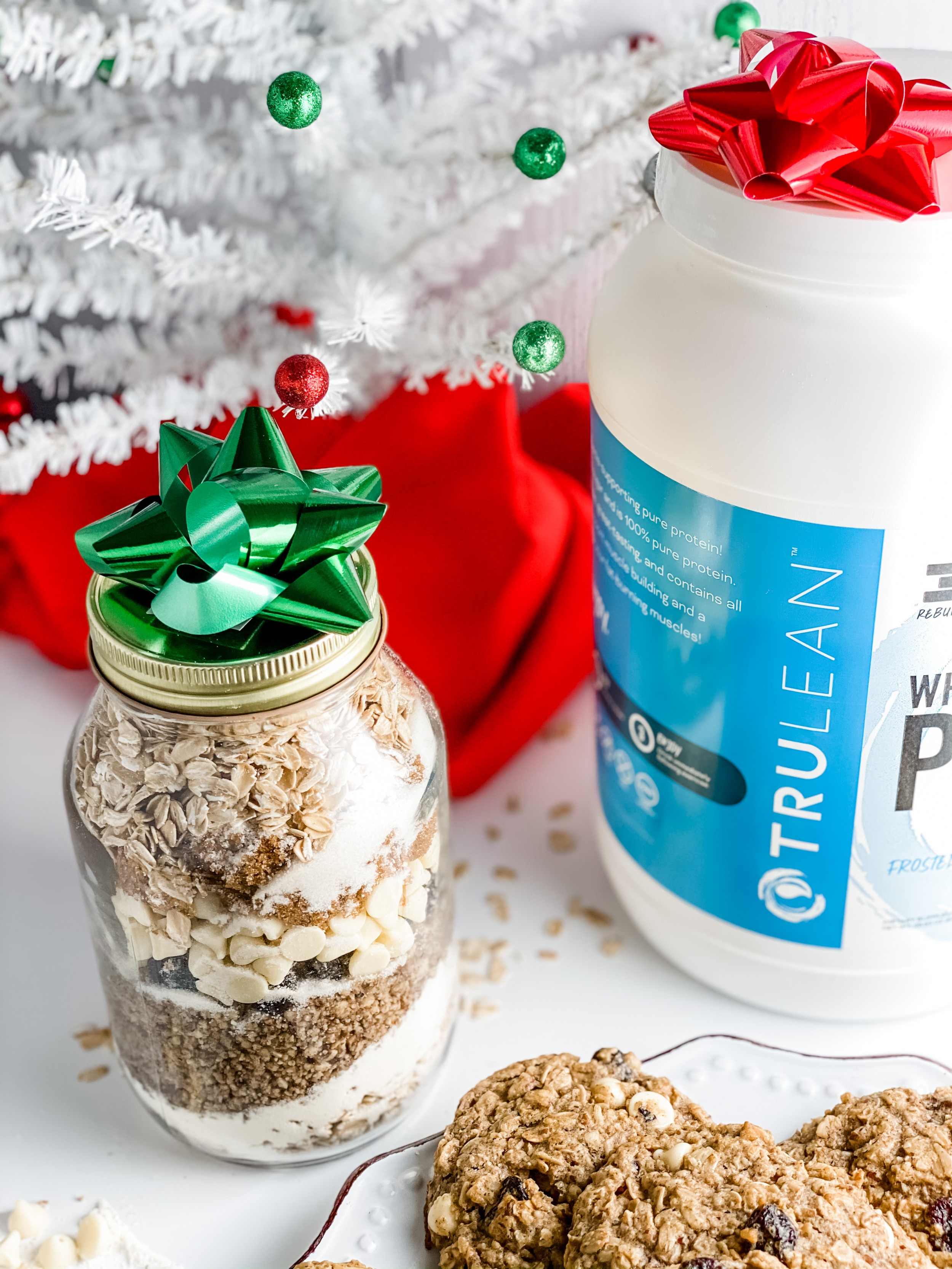 GIFT! Protein Cookies in a Jar - Real Healthy Recipes