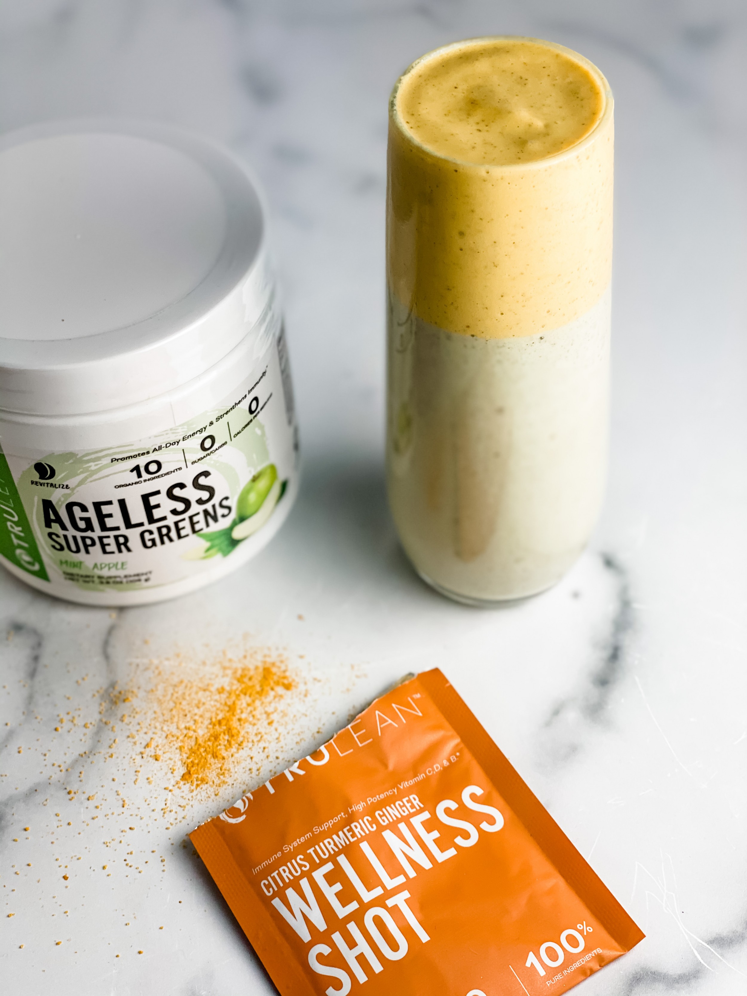 Double Immunity Shot Smoothie - Real Healthy Recipes